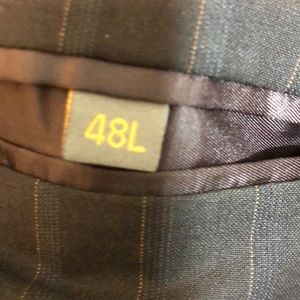 zandello | Jackets & Coats | Mens 42 Long Suit Zandello Pinstripe ...